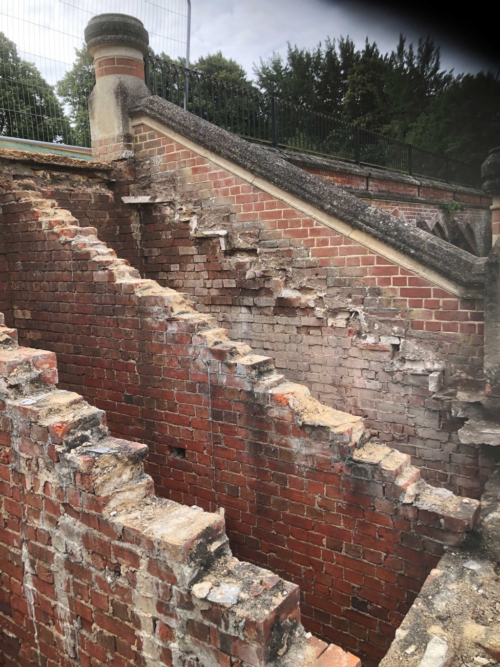 Staunton Country Park Steps Restoration | Shepherd and Grantham Stonemasons