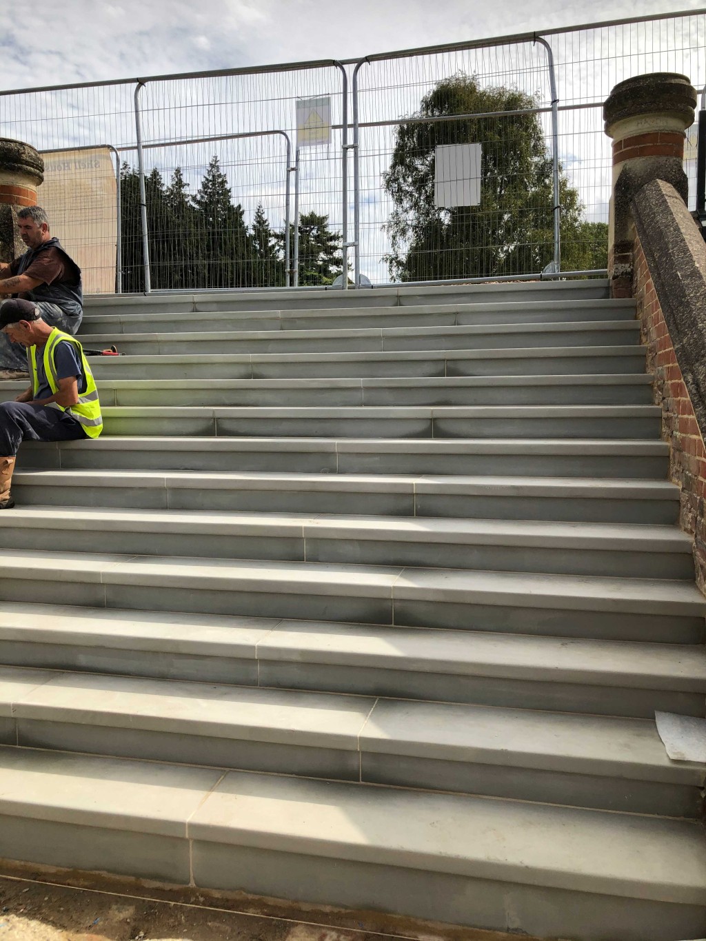 Staunton Country Park Steps Restoration | Shepherd and Grantham Stonemasons