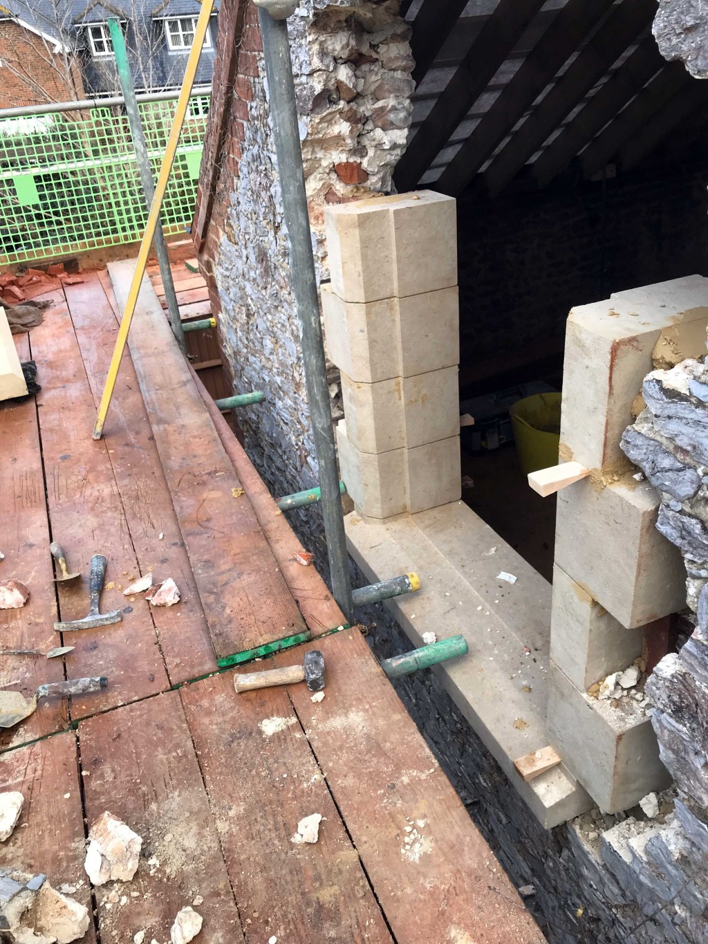 Supply and Install of Bathstone Window Surround | Shepherd and Grantham ...